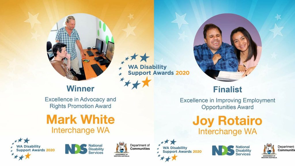 WA Disability Support Awards 2020 - Our Winners
